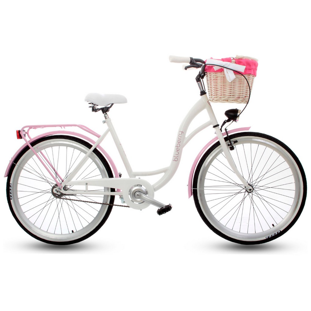 Cykel Blueberry 26 - vit/rosa - 3195 kr - Damcyklar - Hemfint.se