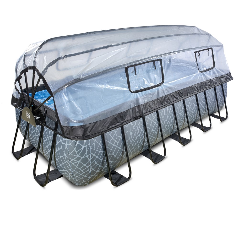 Pool 5,4x2,5 m + Tak - 12095 kr - Ovanmarkspooler - Hemfint.se