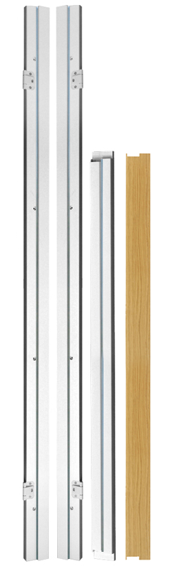 Komplett karmset till pardörr med tröskelplatta & tätninglist - Vit ...