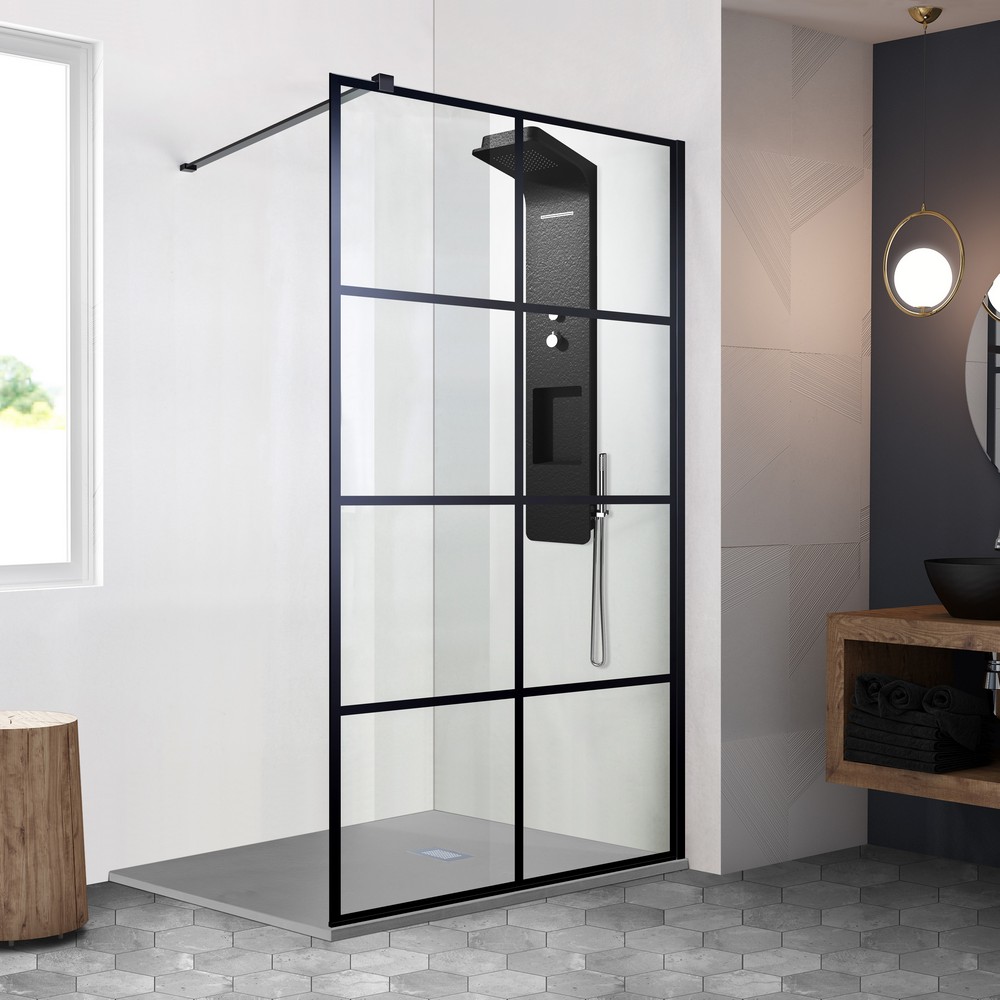 Industriduschvägg - 100 cm - 1595 kr - Duschväggar - Hemfint.se