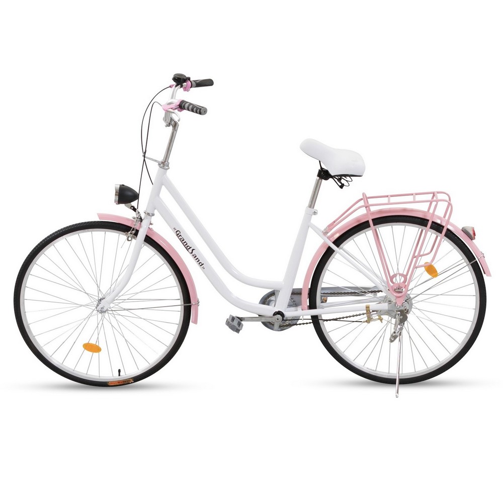 Damcykel Classic 26 - Vit & rosa - 1695 kr - Damcyklar - Hemfint.se