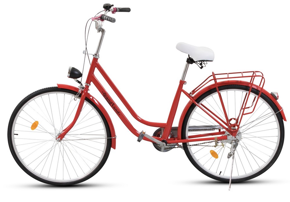 Damcykel Classic 26 - Röd & vit - 2295 kr - Damcyklar - Hemfint.se