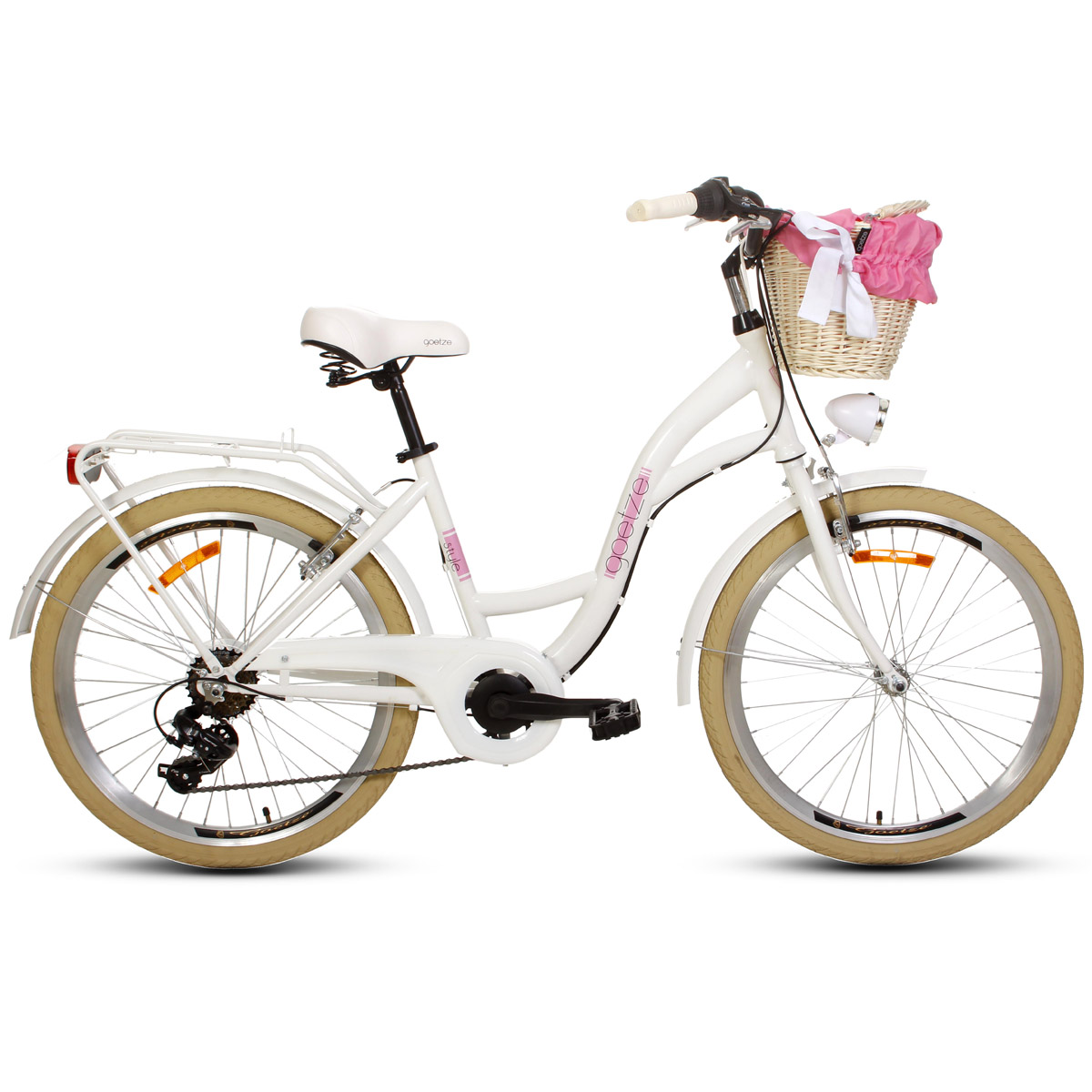 Damcykel Goetze Mood 24 - Vit - 3195 kr - Barncyklar - Hemfint.se