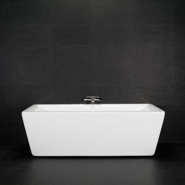 Badkar Deep SQ 1800 - Vit Högblank - 15495 kr - Fristående badkar ...