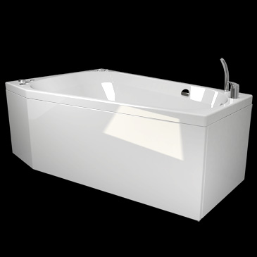 Bubbelbadkar Motion 160 R - 23995 kr - Bubbelbadkar & massagebadkar ...